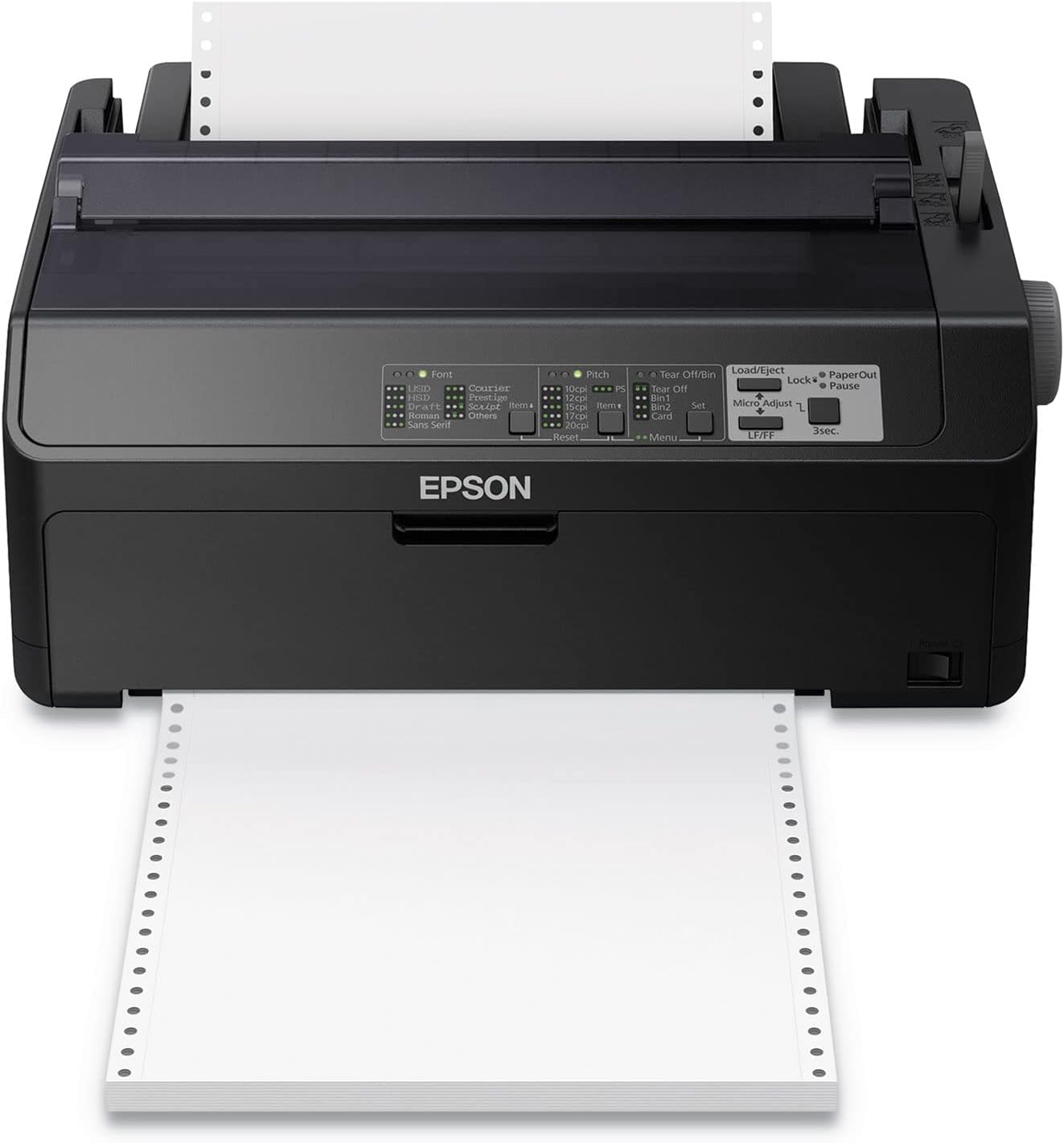 Amazon.com: Epson Lq-590ii Network-Ready 24-Pin Dot Matrix Printer ...