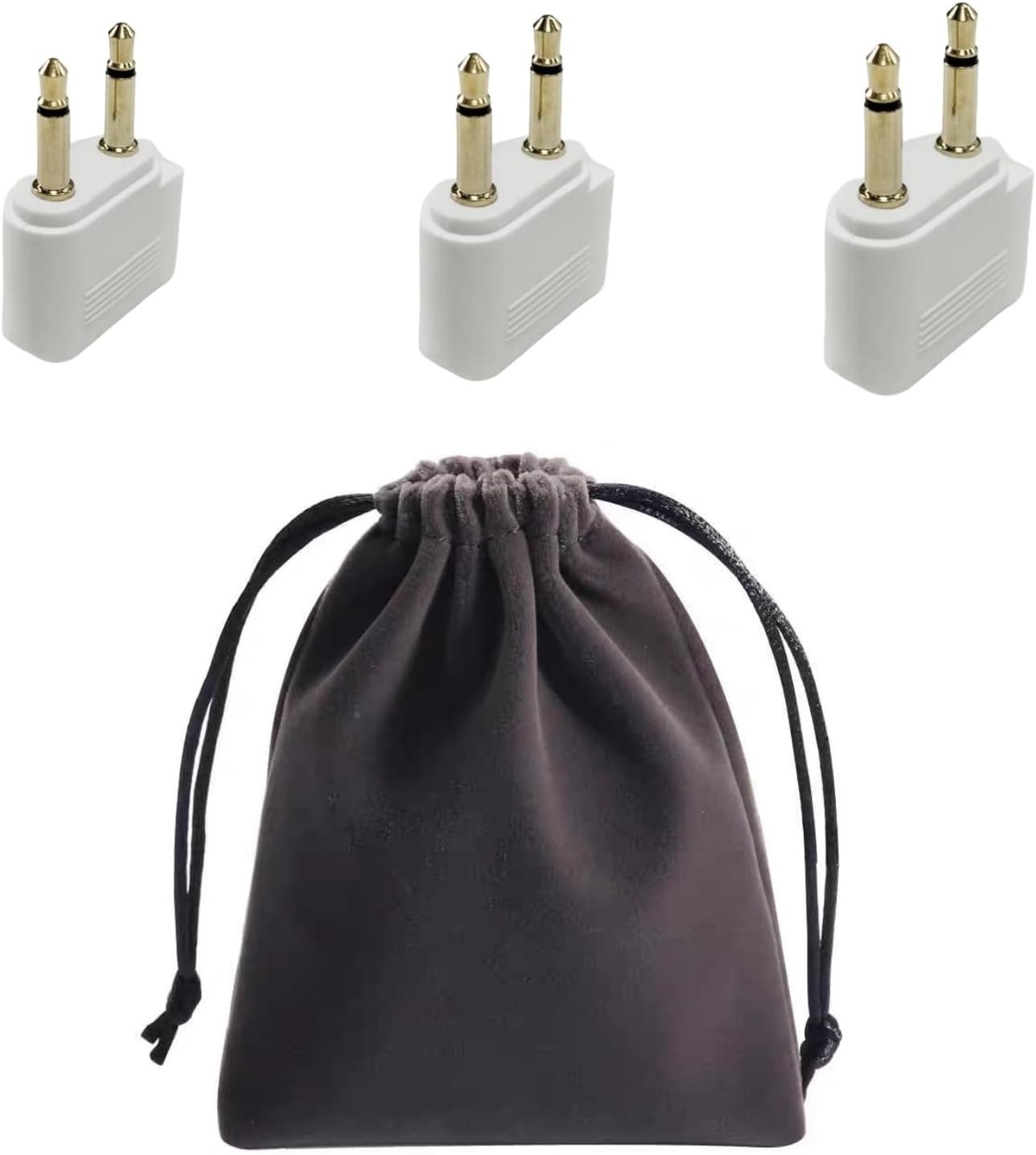 Amazon.com: MEE audio Airplane Headphone Adapter for in-Flight ...