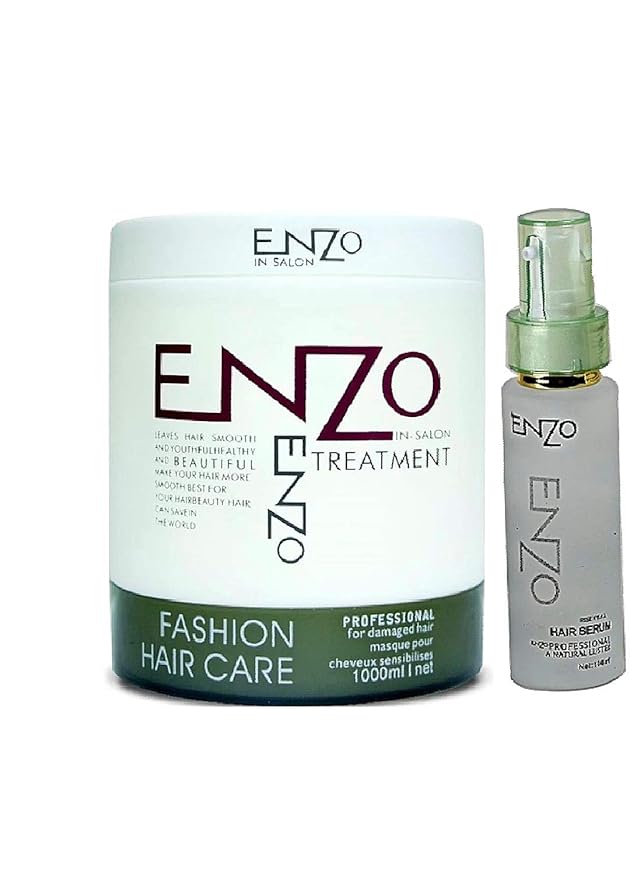 Buy Enzo Hair Spa Cream And Enzo Keratin Hair Serum combo pack Online ...