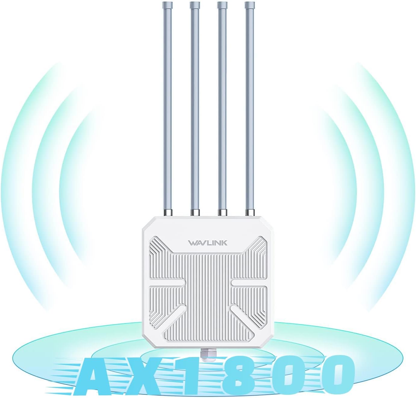 Outdoor WiFi 6 Extender Mesh Router, WAVLINK AX1800 Long Range WiFi ...