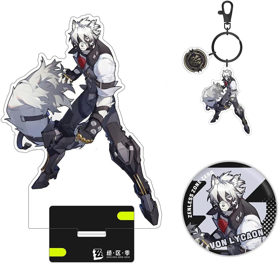 Amazon.com: 3pcs Zenless Zone Zero Figure Nekomiya Billy Nicole Von ...