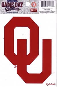 NCAA Oklahoma Sooners Small Window Decal/Stickers, Decals - Amazon Canada