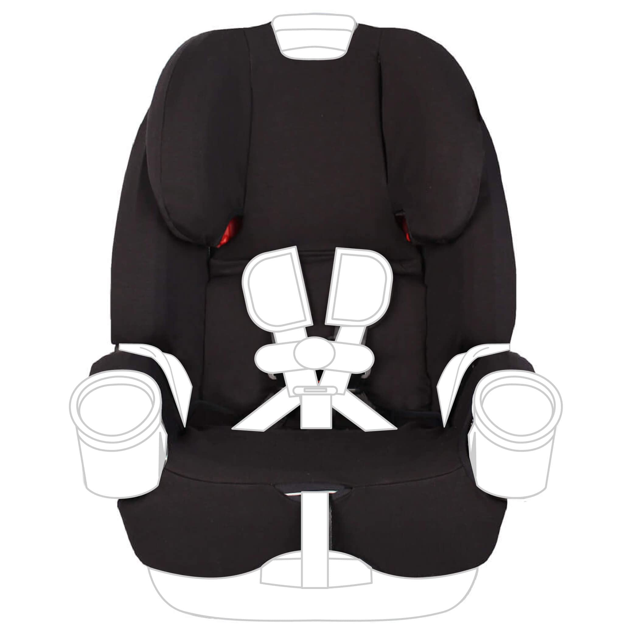 Buy Ukje | Cover for Graco 4ever DLX 4-in-1 Car Seat | CPSC Compliant ...