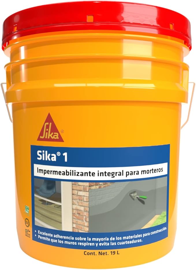 Sika - Impermeabilizante integral para morteros - Sika 1 - Aditivo ...