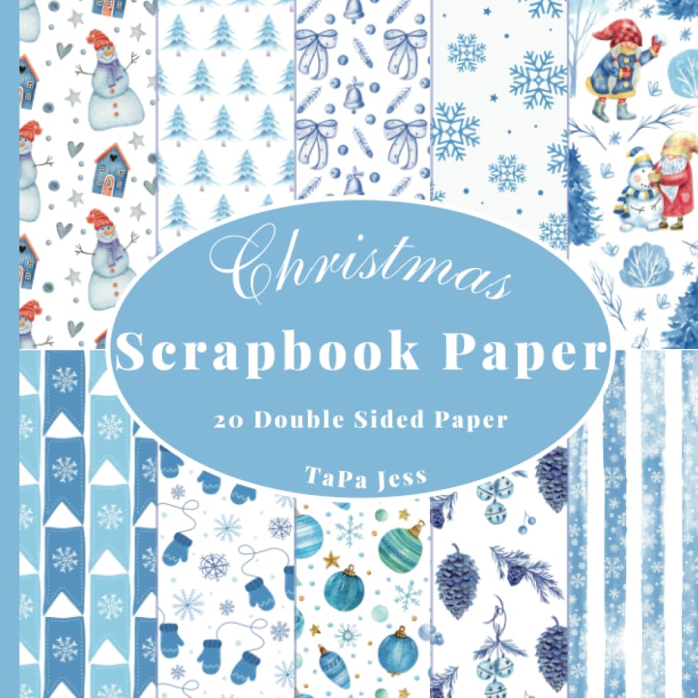Christmas Scrapbook Paper: Decorative Craft Paper, Craft Card Making ...
