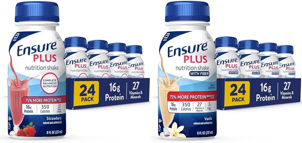 Amazon.com: Ensure Plus Nutrition Shake with 16 Grams of Protein ...