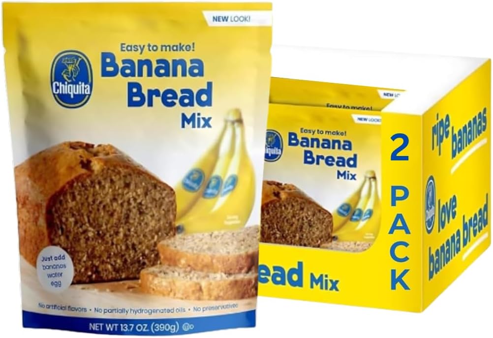 Amazon.com : Go Nanas Original Banana Bread Mix, 8.95 OZ : Grocery ...