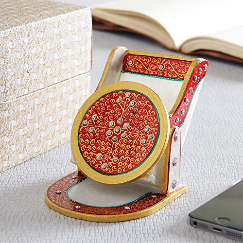 AKSHAT Marble Mobile Stand (Standard_Multi) : Amazon.in: Home & Kitchen