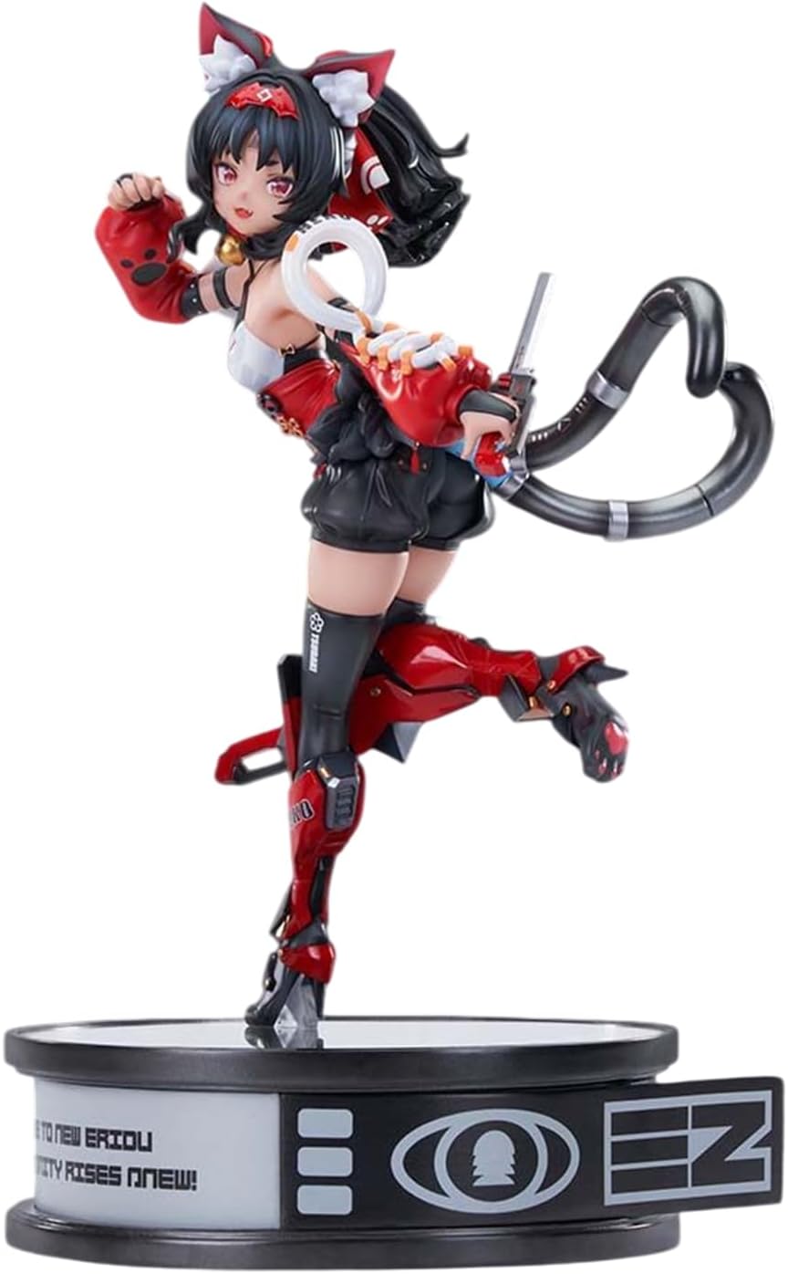 Amazon.com: Bahomu Figura de anime, figura de Nekomiya Mana Chibi de la ...