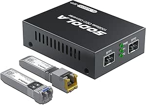 Amazon.com: SODOLA 10GBase-T RJ45 SFP+ Module and10G SFP+ Media ...