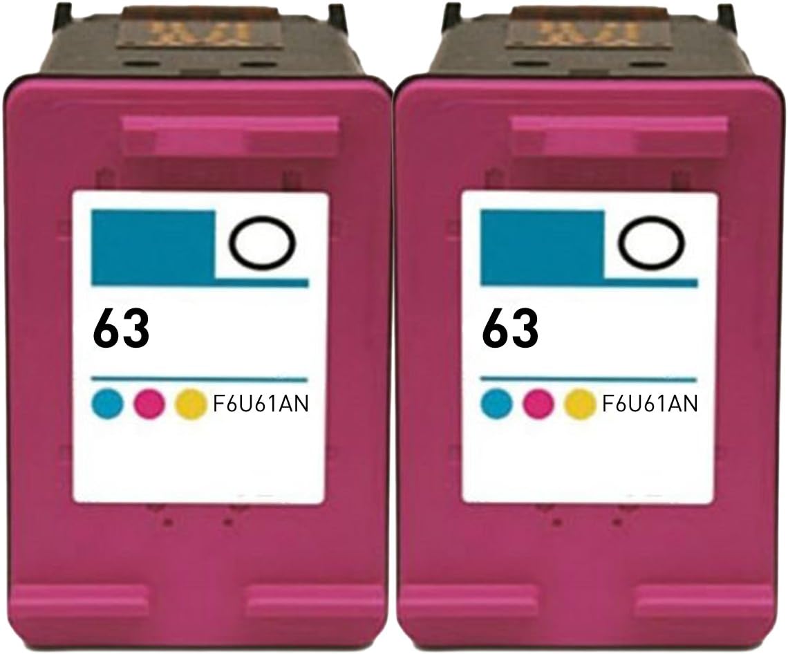 Amazon.com: OCProducts Refilled Ink Cartridge Replacement for HP 63 for ...