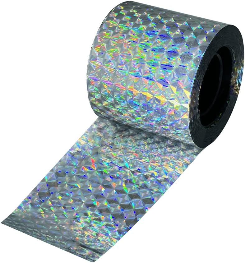 skycabin Reflective Bird Repellent Tape Holographic Bird Scare Tape ...