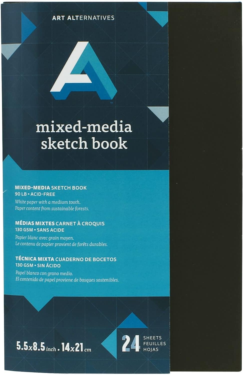 Amazon.com: Art Alternatives Artist's Multi-Media Sketch Book, 5.5 in x ...
