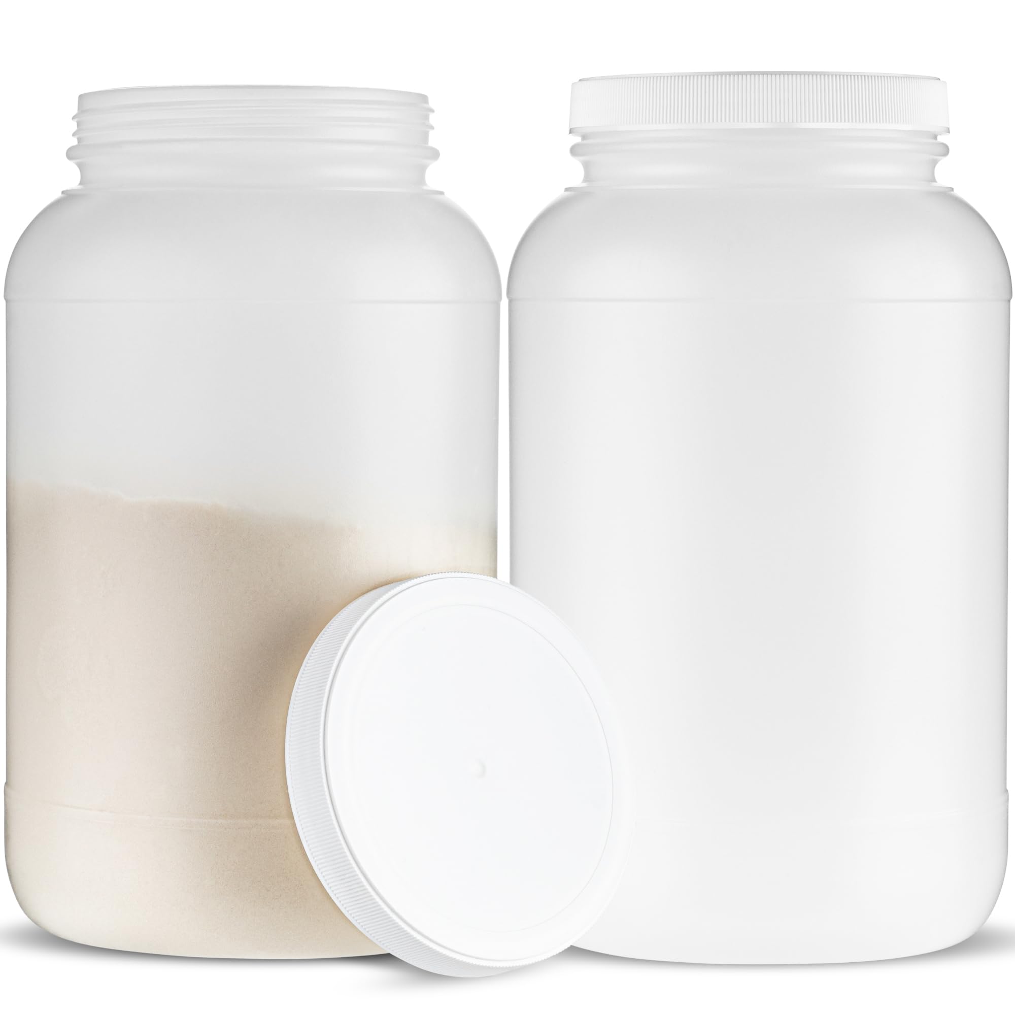 Amazon.com: 1 Gallon Protein Powder Container with Airtight Lid ...