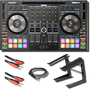 Amazon.com: Reloop Mixon 8 Pro DJ Controller for Serato DJ with On ...