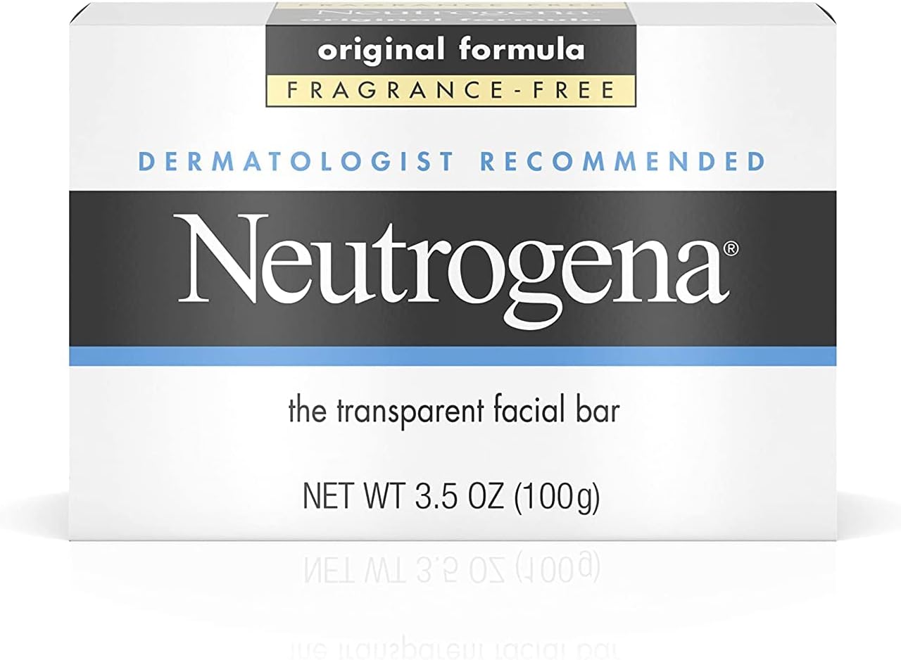 Amazon.com: Neutrogena Transparent Facial Bars, Acne-Prone Skin Formula ...