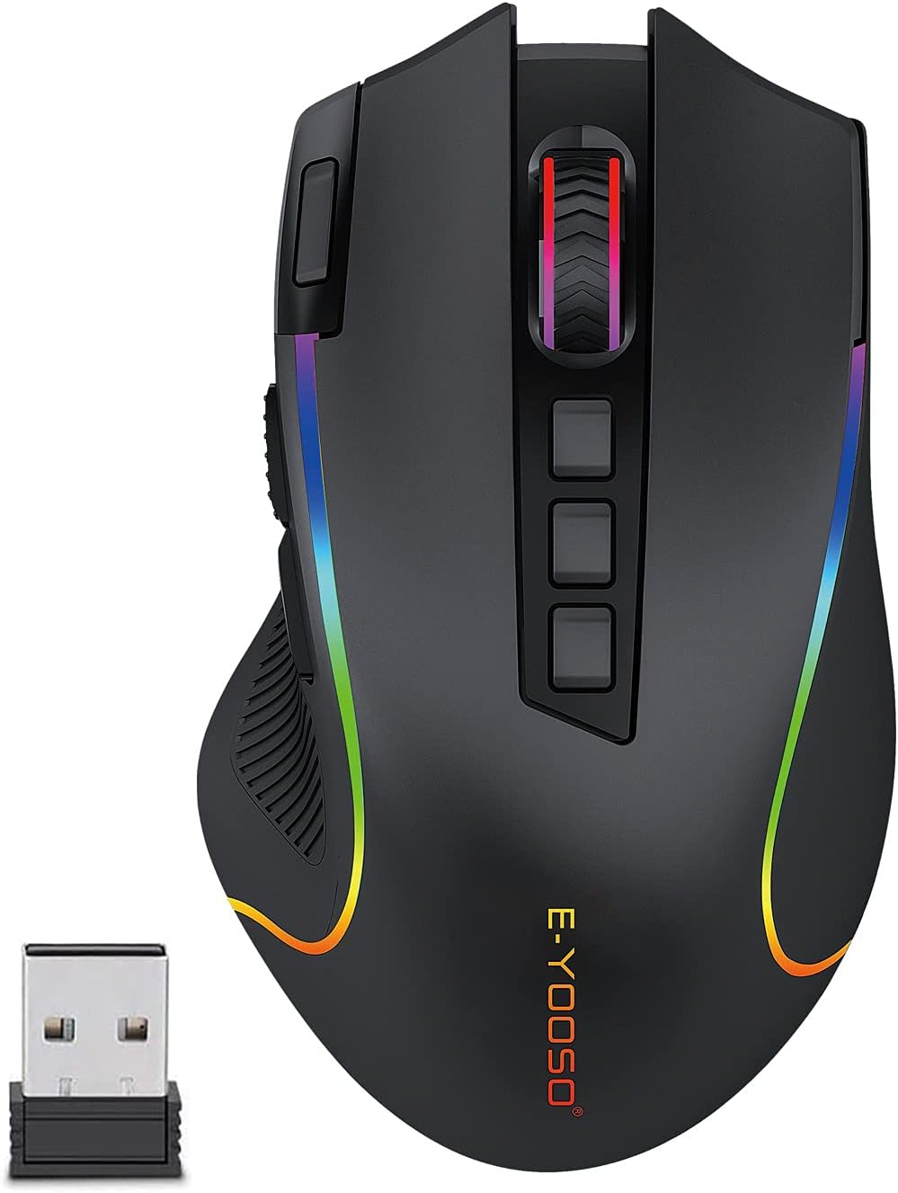 Amazon.com: Redragon Wireless Gaming Mouse, Tri-Mode 2.4G/USB-C ...