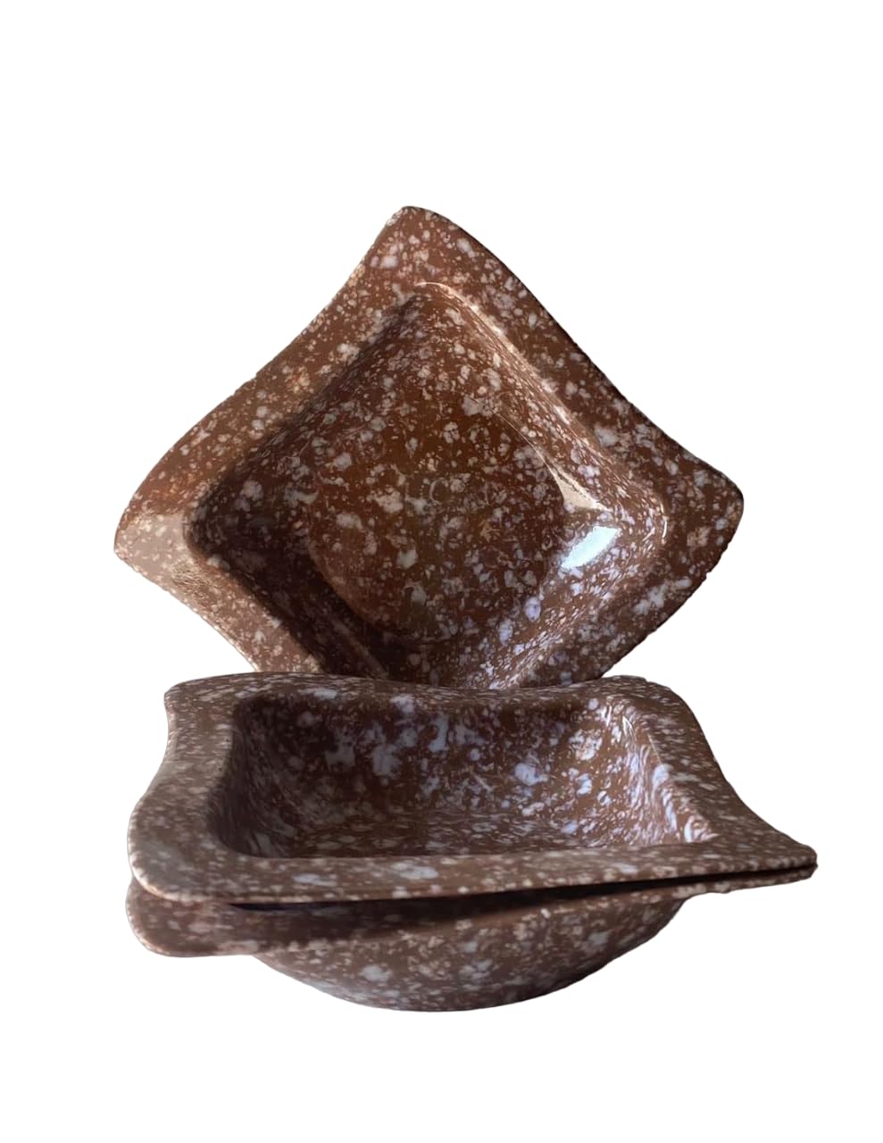 Buy Melamine Square deep Dish Bowl for Serving Snacks - Break Resistant ...