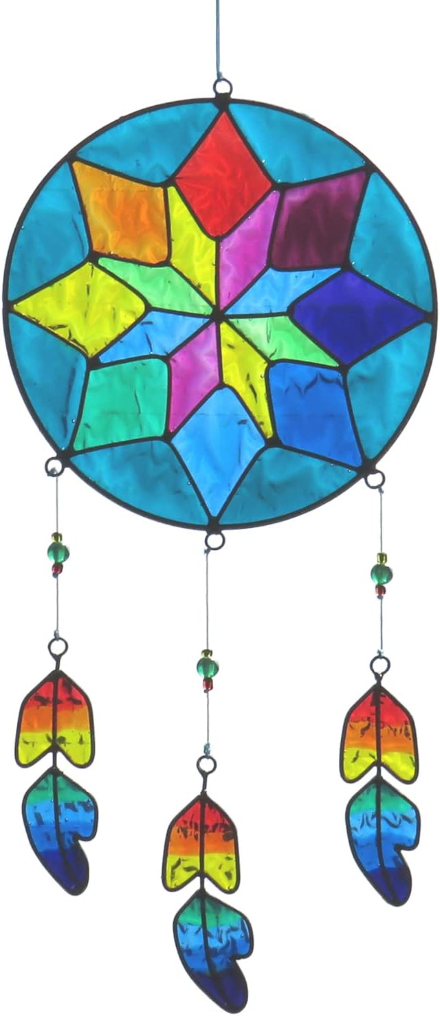 String of 5 Colourful Fun Cats Sun-catcher/Light-catcher : Amazon.co.uk ...