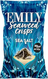 Emily Sea Salt Seaweed Crisps 50g : Amazon.co.uk: Grocery