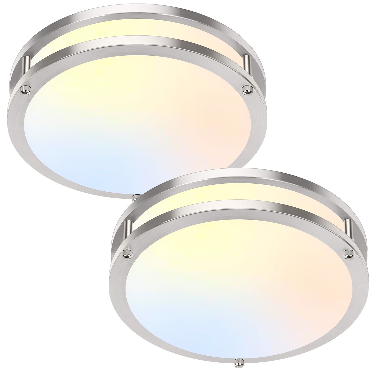 Brightever LED Ceiling Light Fixture, 30W 4000LM Modern Flush Mount ...