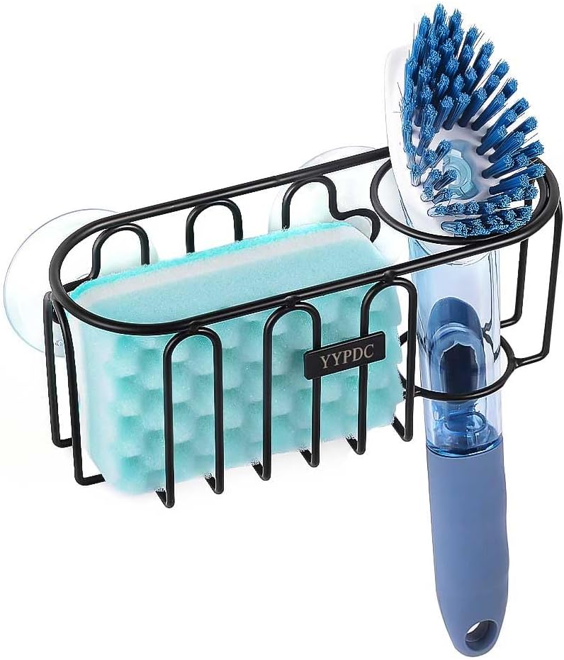 Amazon.com - YYPDC 2-in-1 Sponge Holder for Kitchen Sink;Stainless ...