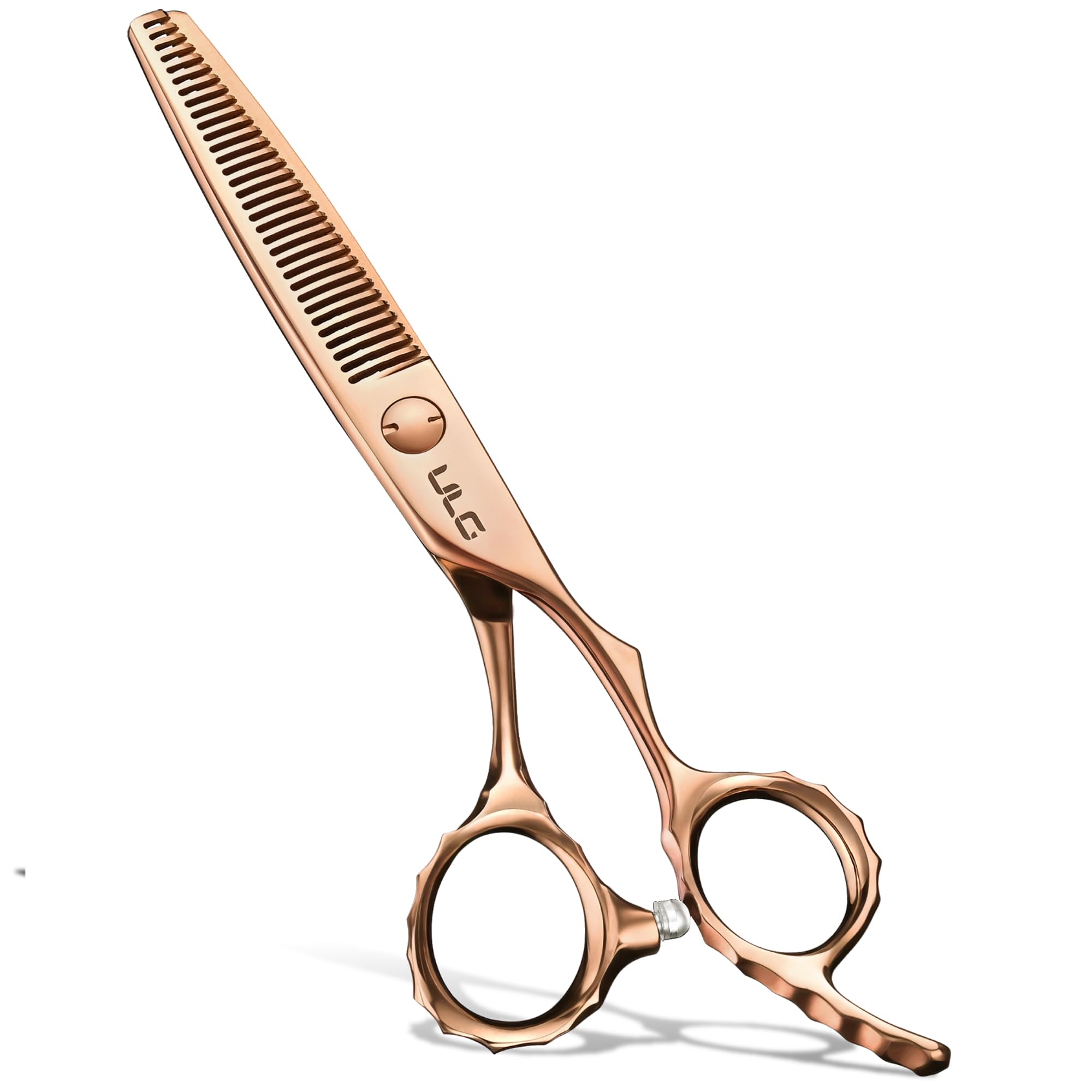 Amazon.com : ULG Professional V-Tooth Hair Thinning Scissors Luxury 18K ...