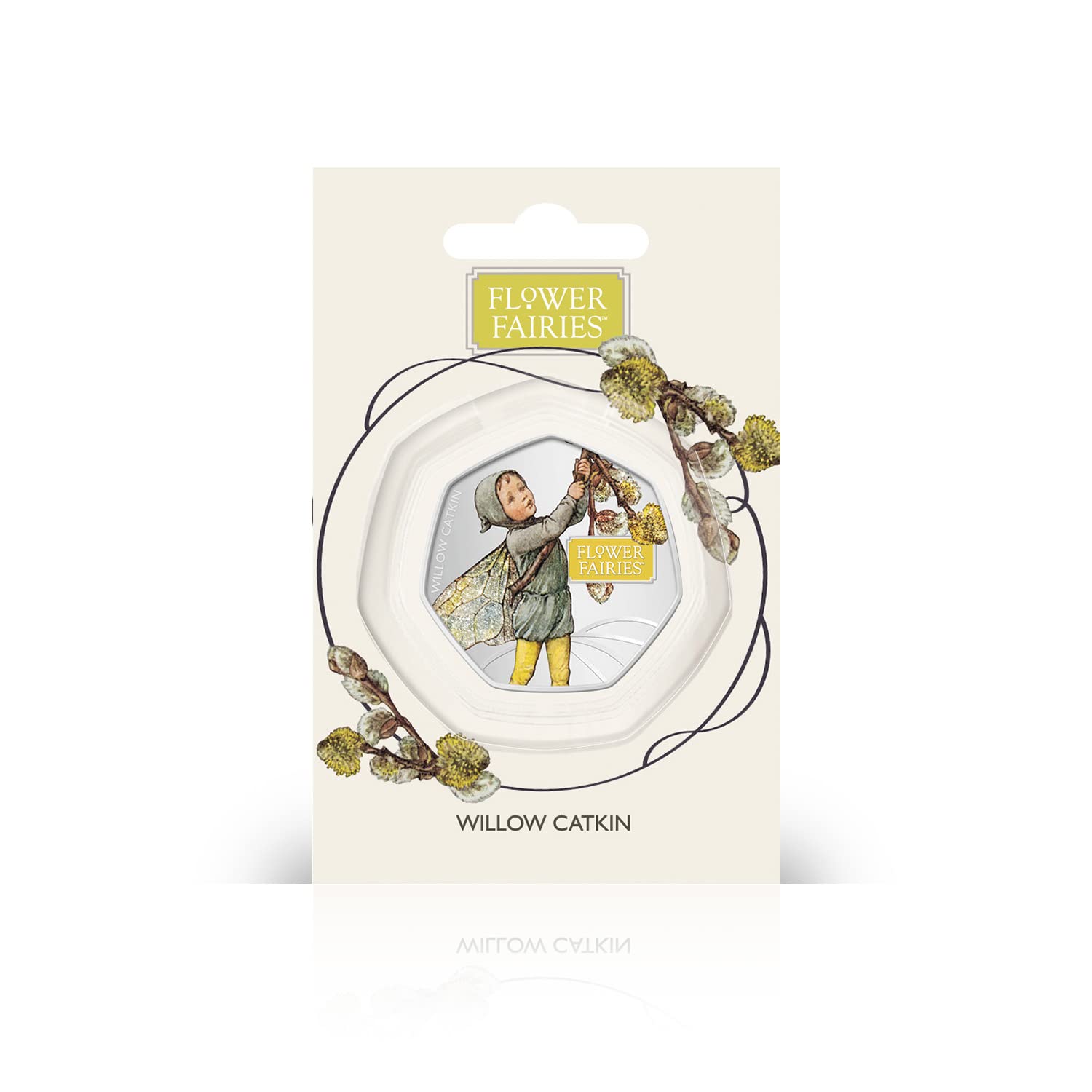 Collectable Flower Fairies Silver Plated Colour Glitter Coin – Willow ...