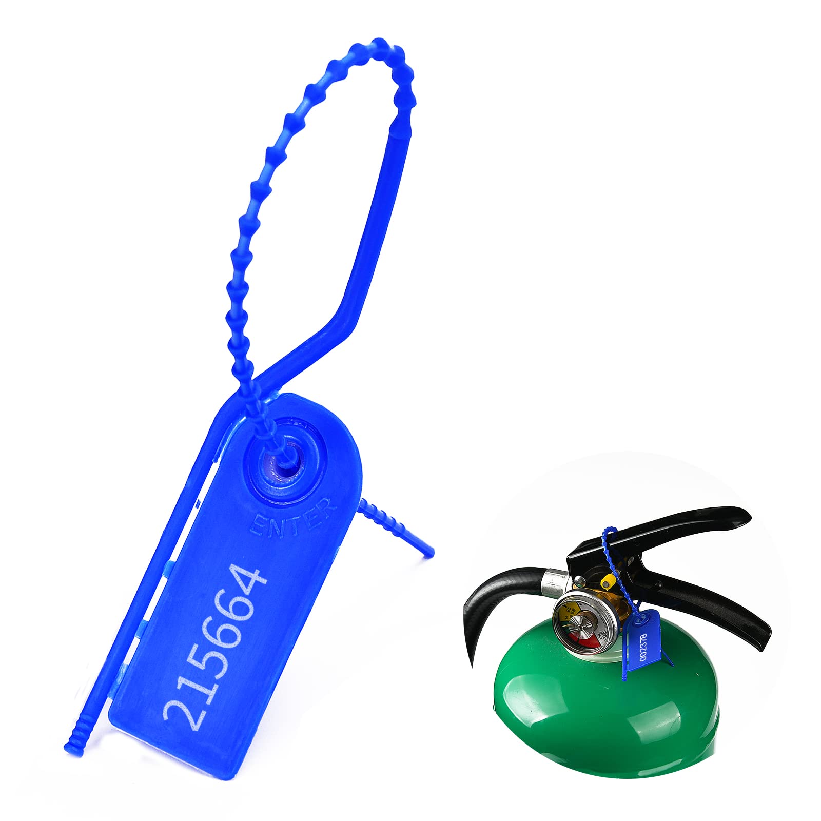 Snapklik.com : LeadSeals 100 PCS Plastic Tamper Seals Pull Tight ...
