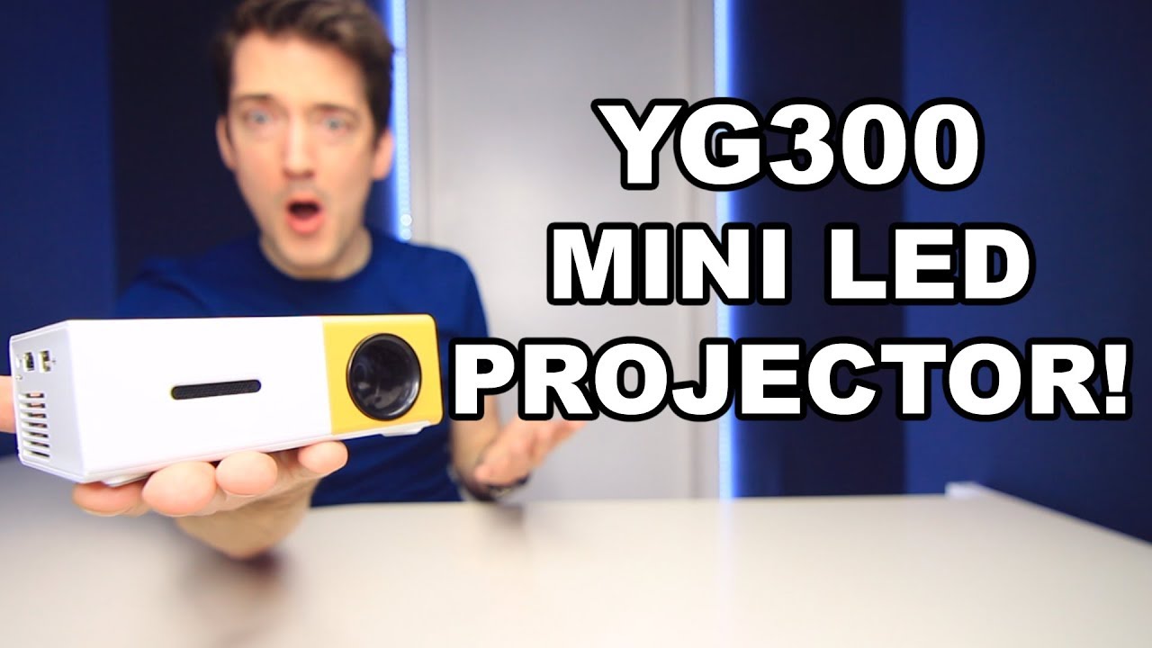 Watch YG300 mini led projector review! on Amazon Live