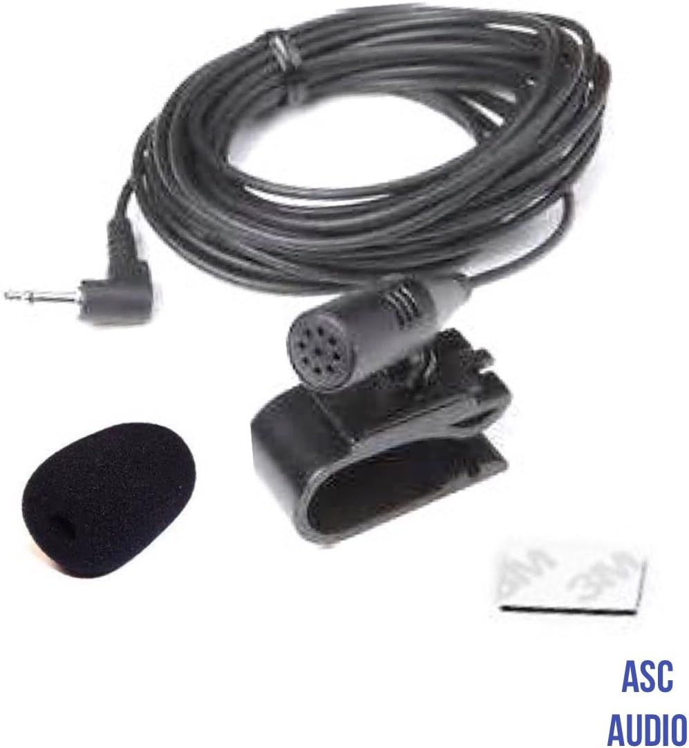Amazon.com: ASC Audio Bluetooth Car Stereo Mic Microphone Assembly Kit ...
