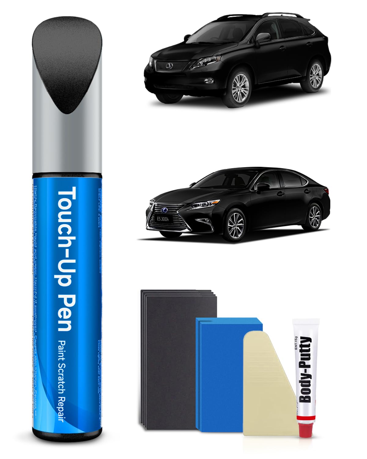 Amazon.com: RSACET 212 Obsidian Touch Up Paint Kit Compatible with ...