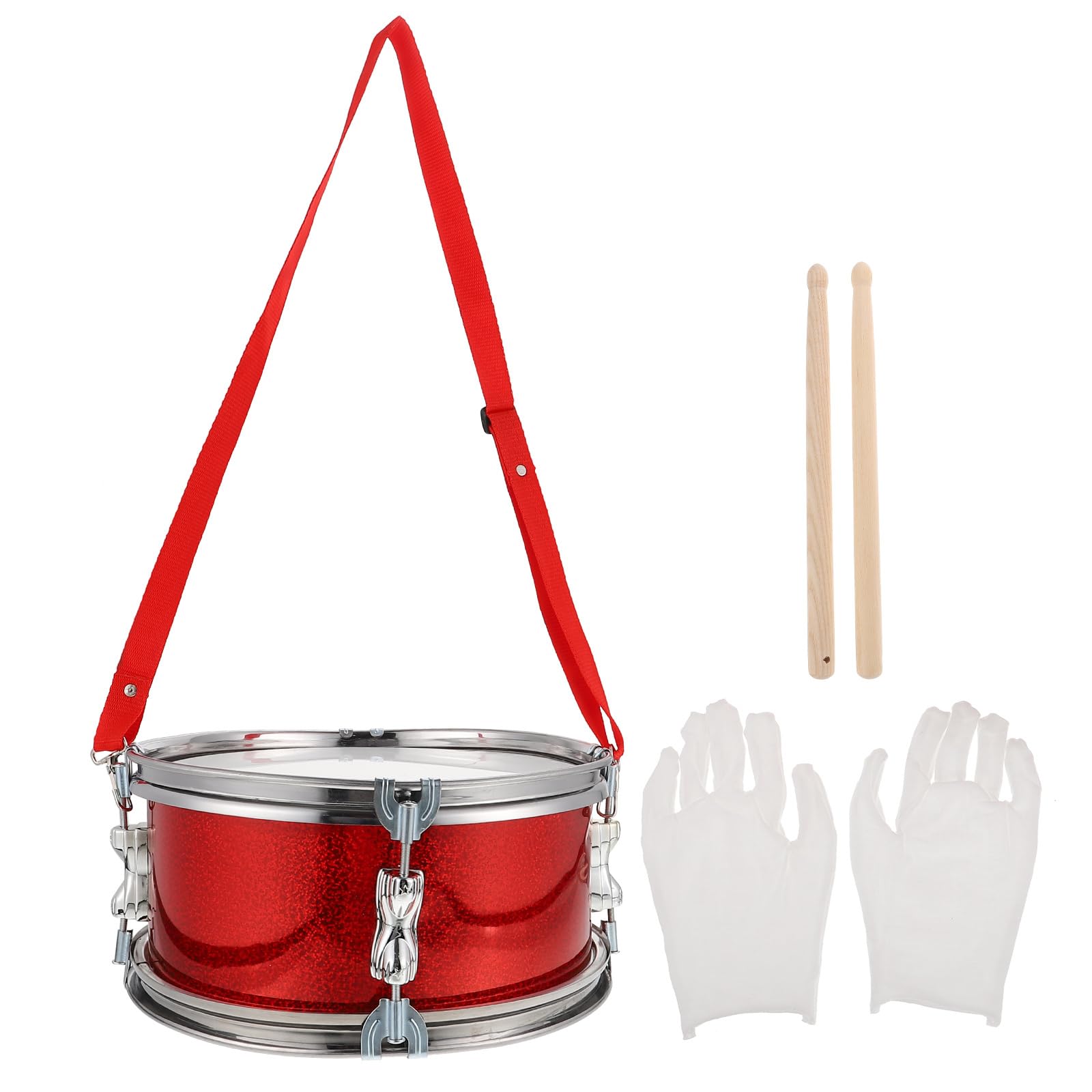 Snapklik.com : MILISTEN 11 Inch Marching Drum Set Snare Drums Orff Percussion Instrument For ...