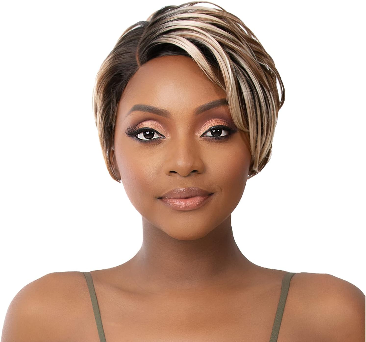 Amazon.com : Sensationnel Shear Muse lace wig - noura pre-plucked ear ...