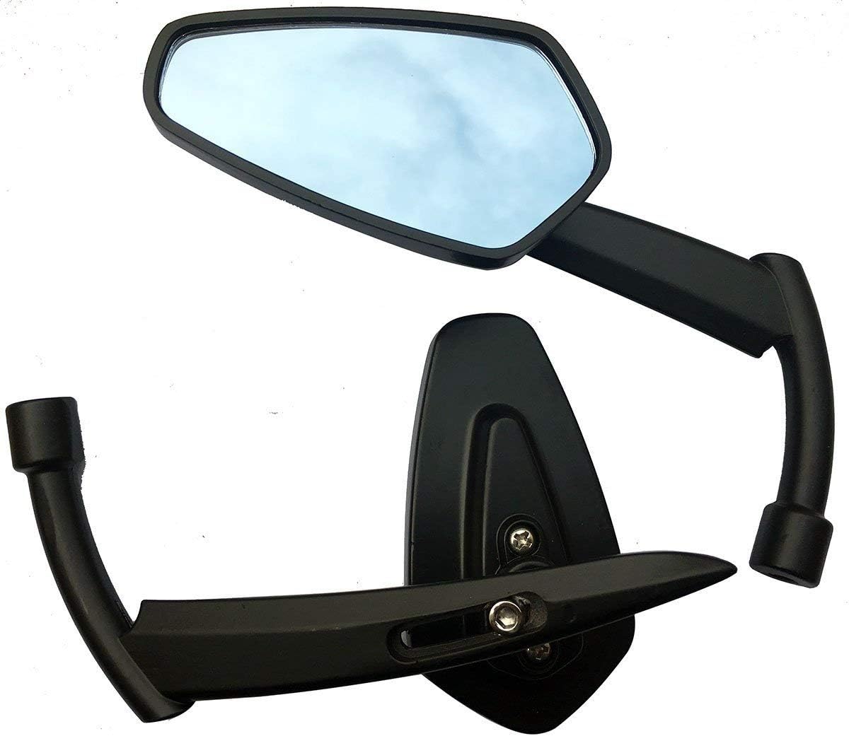 MotorToGo 1Pair Black Blade Sickle Grim Reaper Scythe Motorcycle ...
