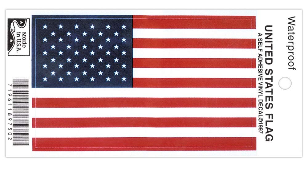 Extra Large American Flag Decals Nostalgia Decals Weathered American