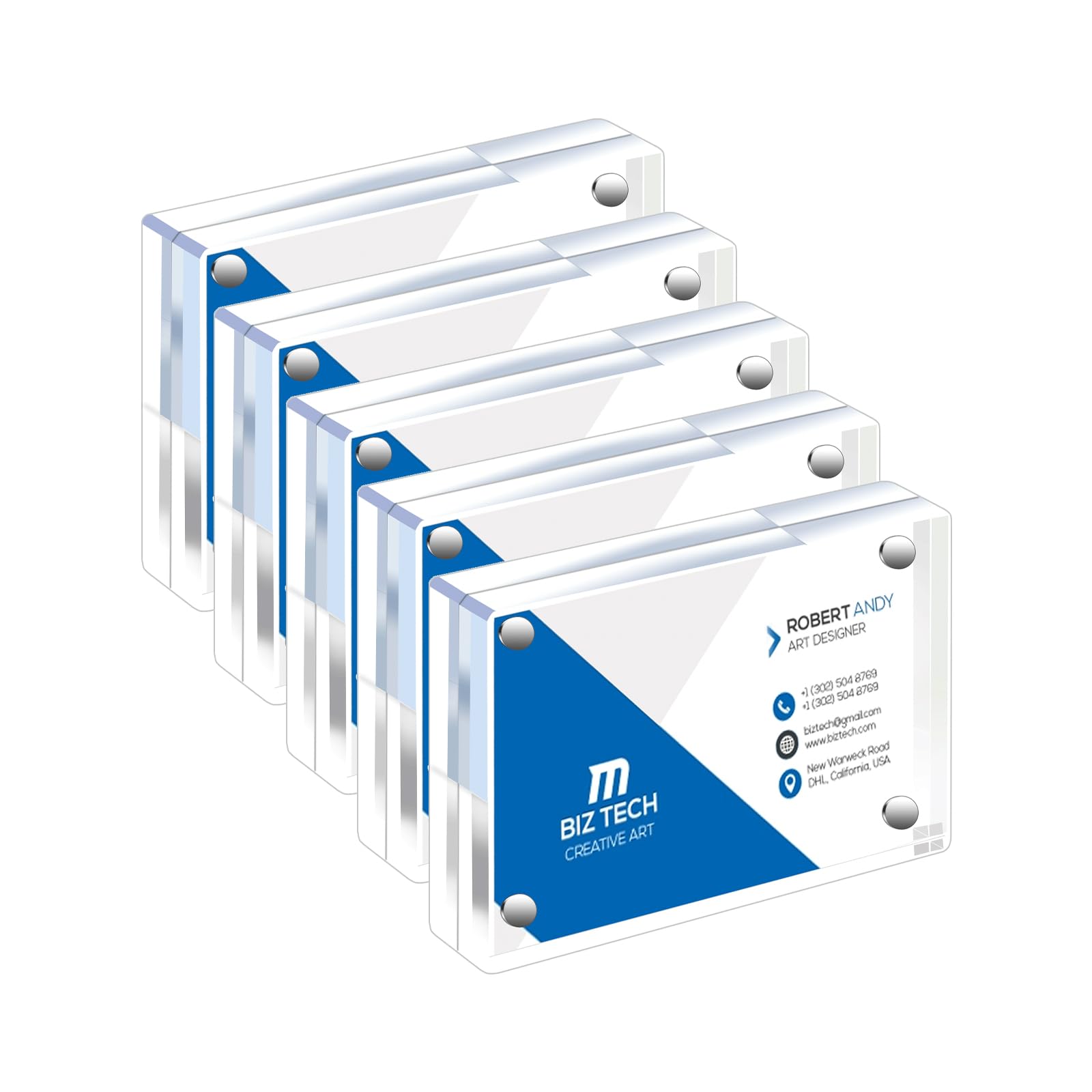 Amazon.com - GENGENZER Mini Picture Frame 2.5x3.5 inch Clear Acrylic ...