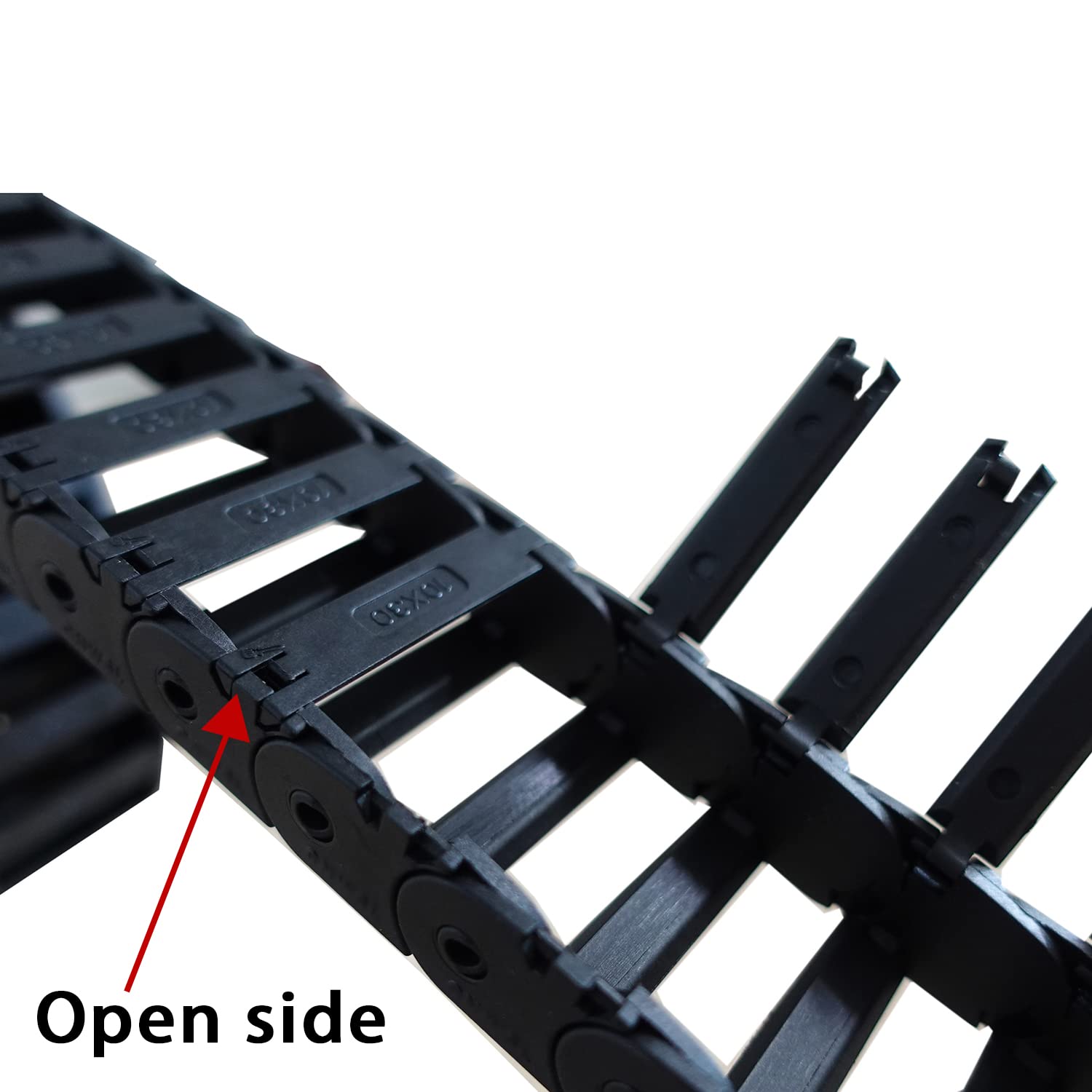 40 Chain 2-Pack 39.4" Drag Chains For CNC & 3D Printers - Open Type R18 ...