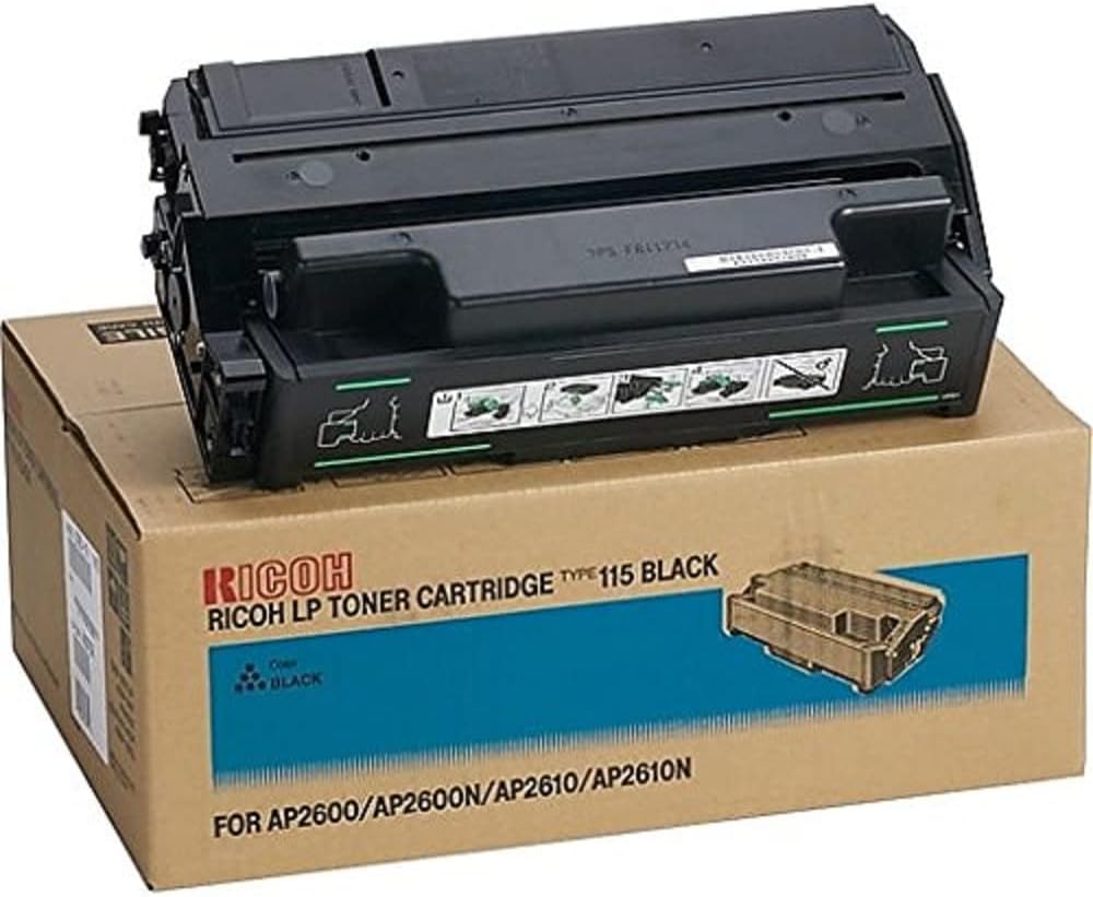 Amazon.com: Ricoh 841337 Black Toner Cartridge Type 2120D 2-Pack ...