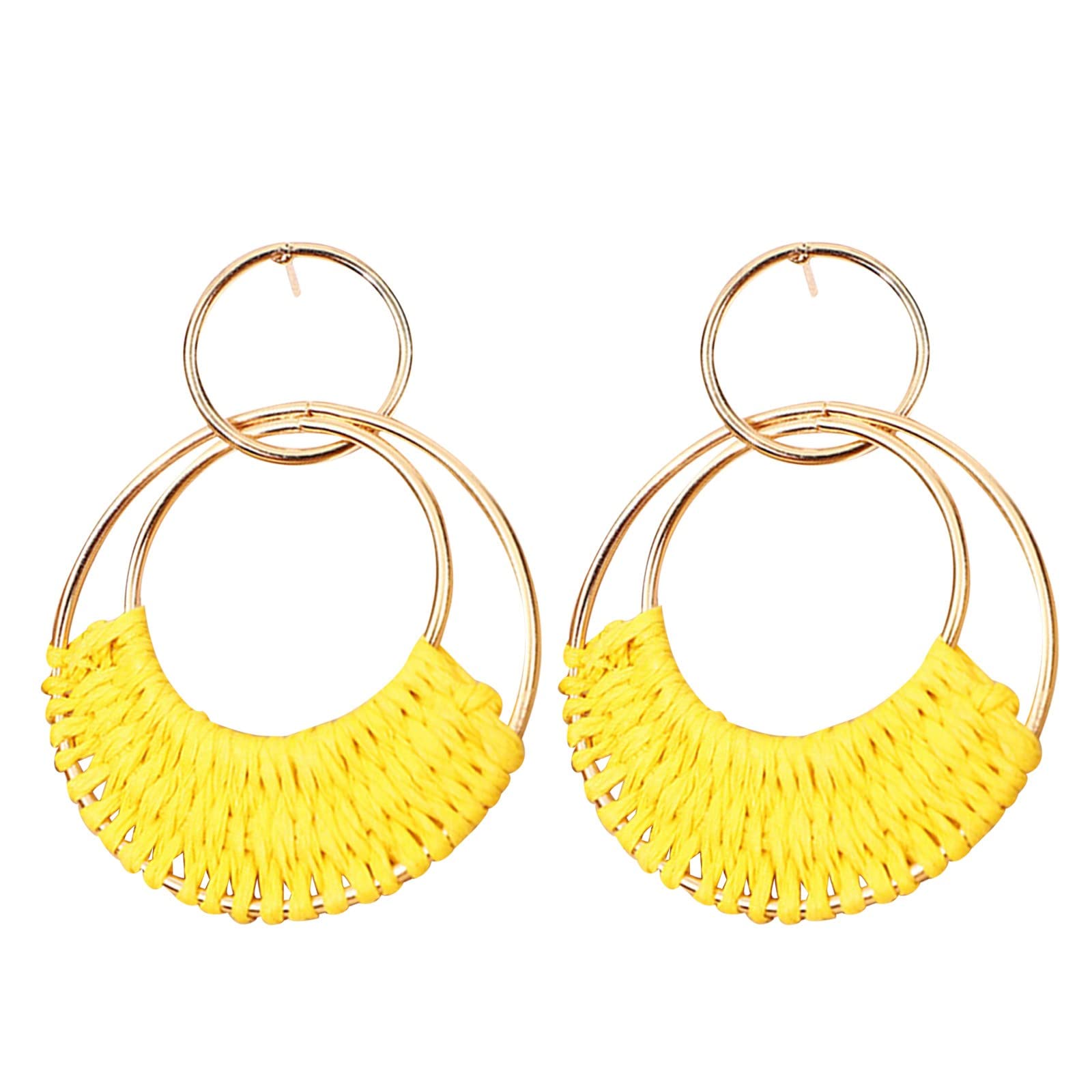 Cartoon Hoop Earrings