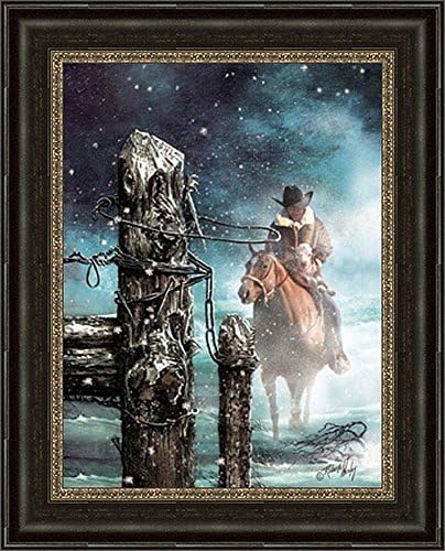 Amazon.com: Wesley Prints Orphan - Framed Canvas Reproduction of ...