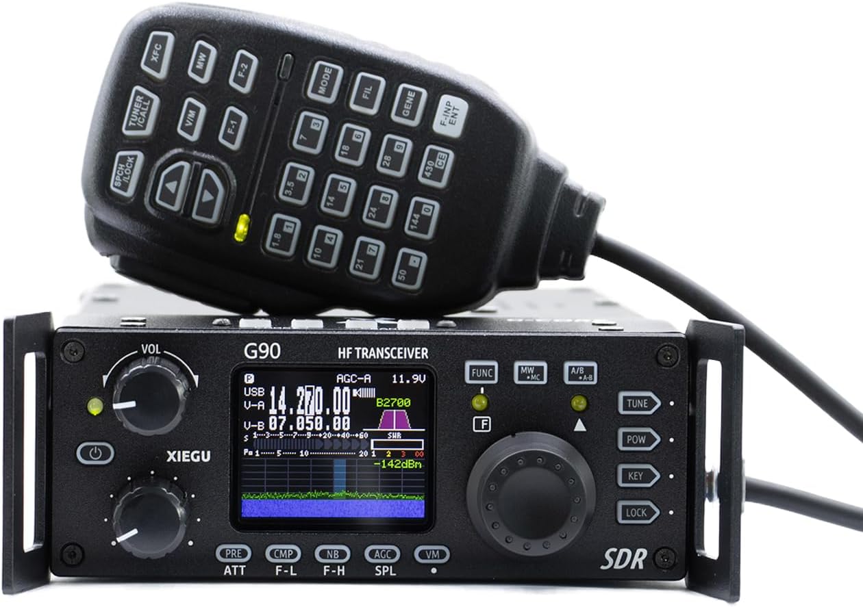 Amazon.com: Xiegu X6100 HF Transceiver SDR HF/50MHz Full Mode Built-in ...