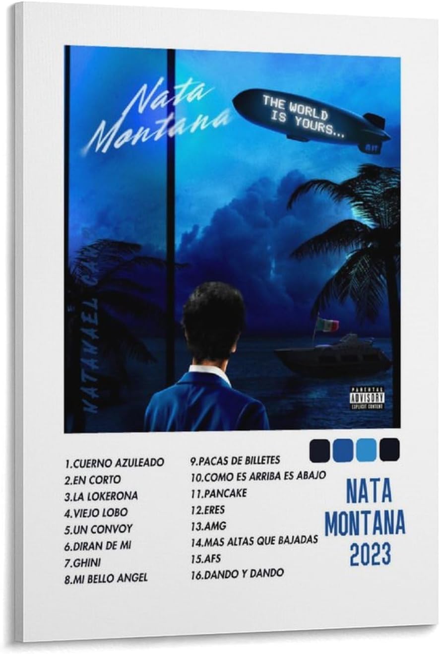 Amazon.com: PECA Natanael Poster Cano Rap Hip Hop Rapper Music Album ...