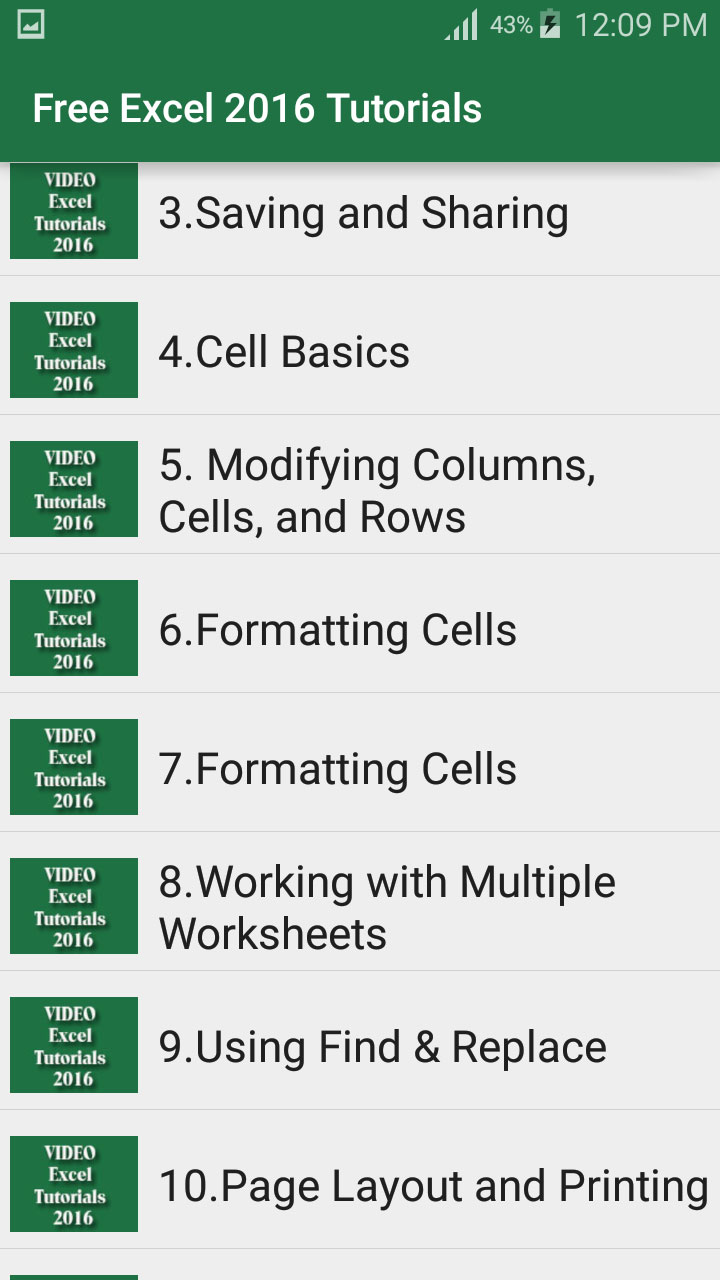 Learn Excel 2016: app su Amazon Appstore