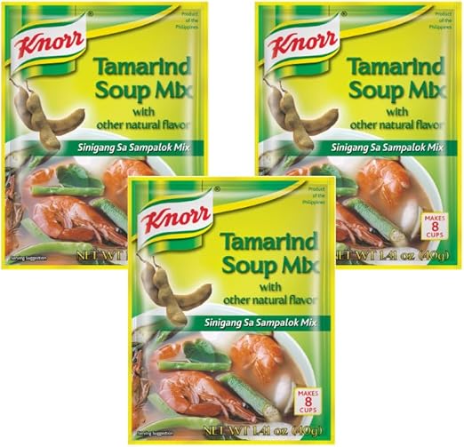 Knorr Tamarind Soup Base (Pack of 3) 3 x 40g by Knorr : Amazon.ca ...