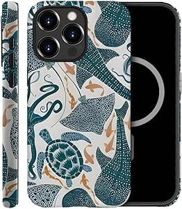 Amazon.com: TnXee Case Compatible with iPhone 15 Pro,Compatible with MagSafe,Fall Prevention ...