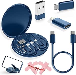 Amazon.com: EZGHAR Humorous 9 in 1 Cable Case, 9 in 1 Cable Charger ...