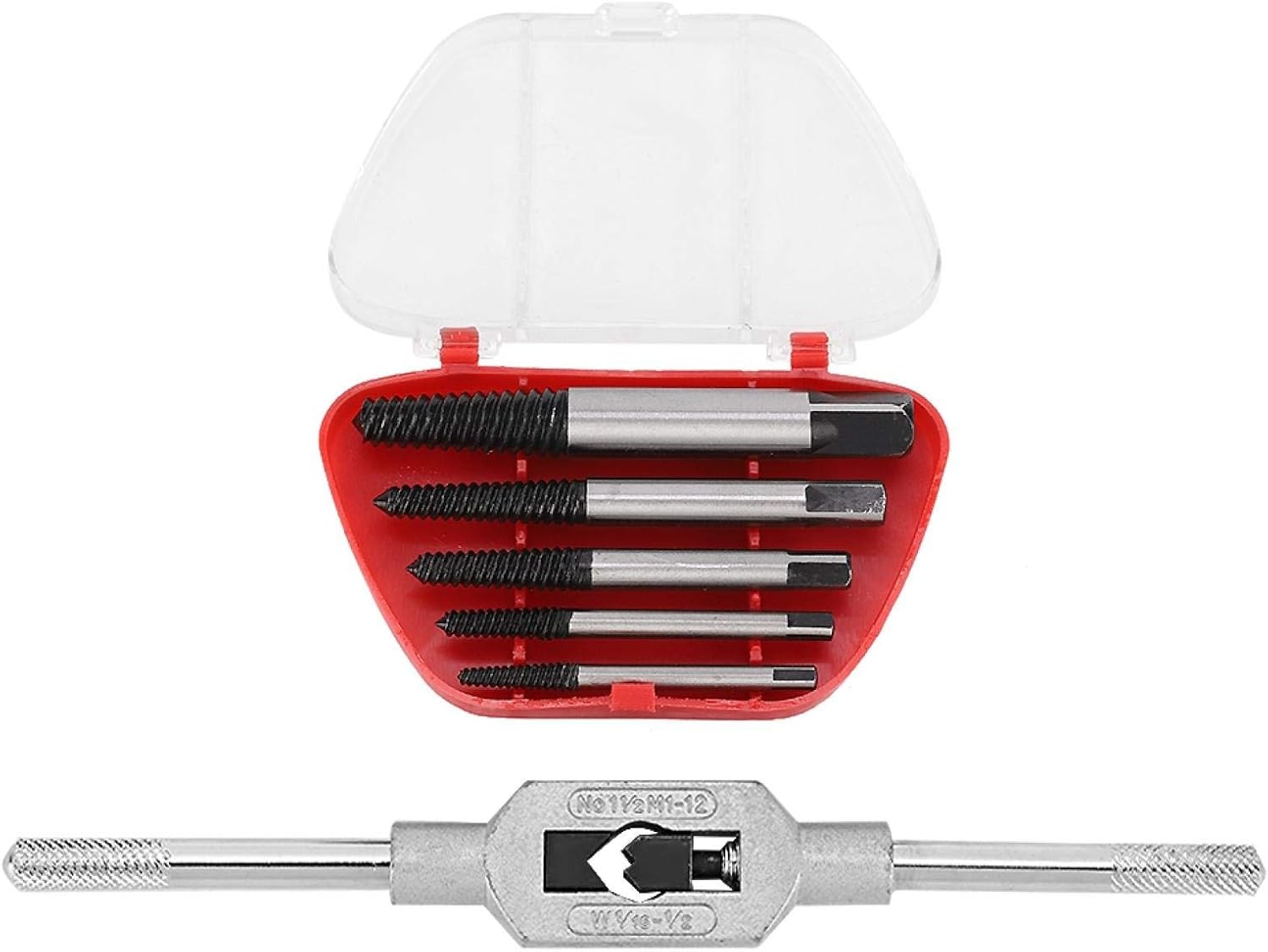 6pcs Car Broken Screw Extractor Heat Treatment Damaged Screw Broken ...