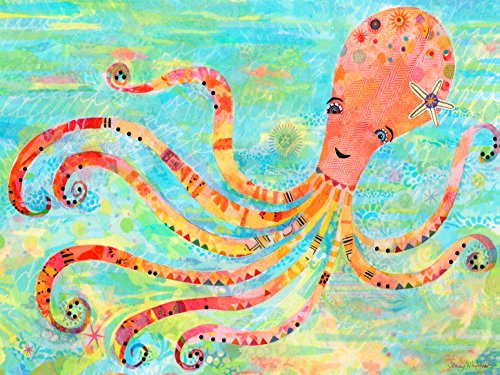 Buy Oopsy Daisy Octavia the Octopus Wall Art, 24 by 18 Online at Low ...
