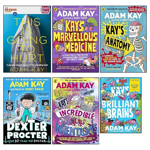 Adam Kay 6 Books Collection Set (Kay’s Incredible Inventions,Kay's ...